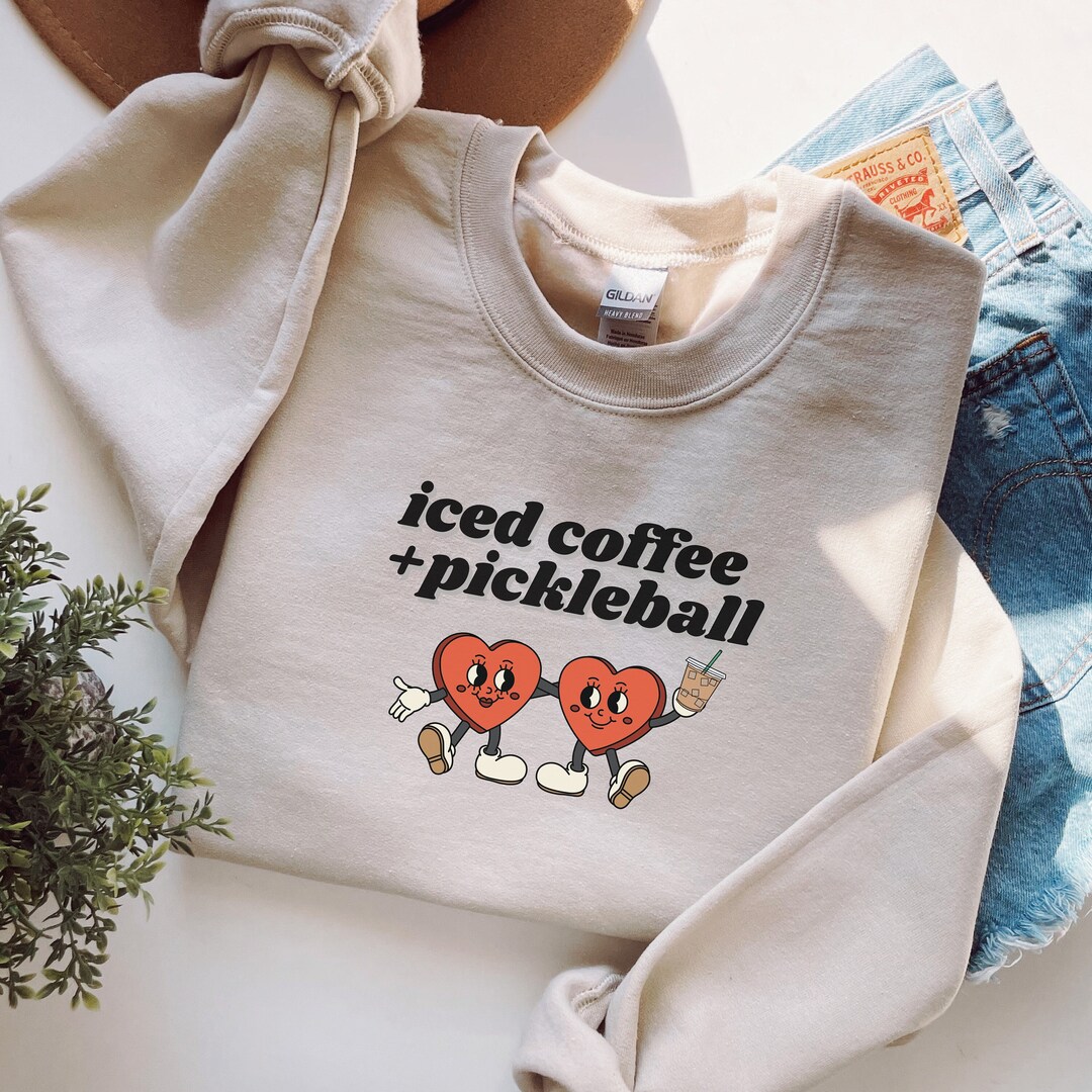 Pickleball + Iced Coffee Png and Svg File for Cricut Designs ...