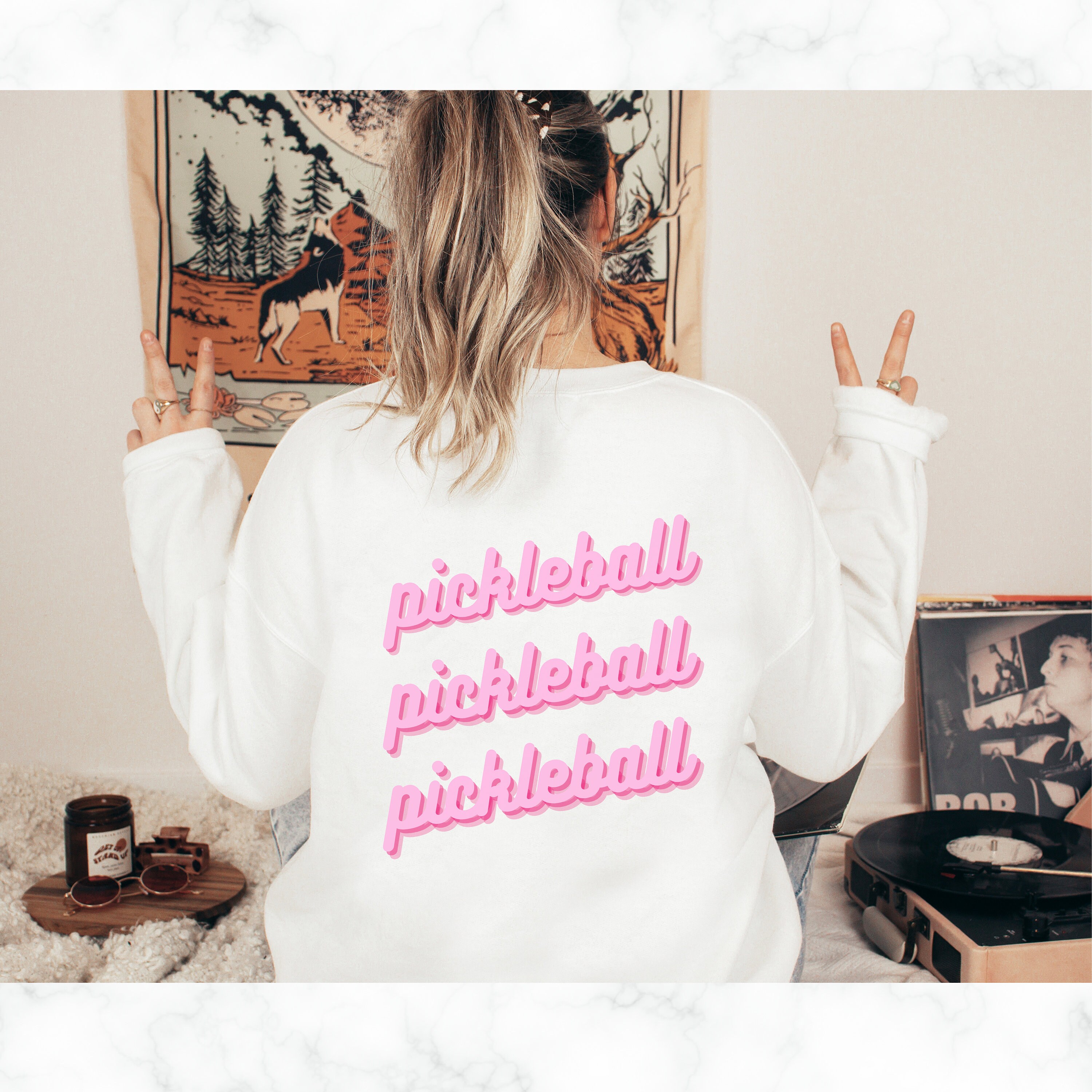 Pink Pickleball SVG File, Pickleball PNG File, Pickleball Cricut ...