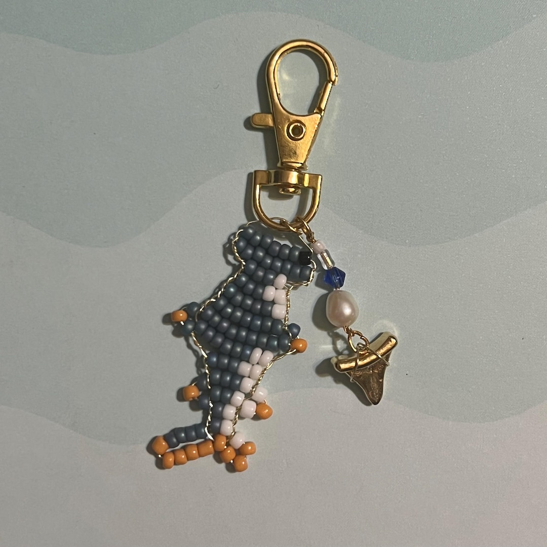 Hammerhead Shark — LAGRE — Beaded Hand Made Keychains/zipper Pull ...
