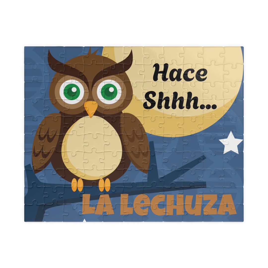La Lechuza Spanish Puzzle (110, 252, 500, 1014-piece) - Etsy