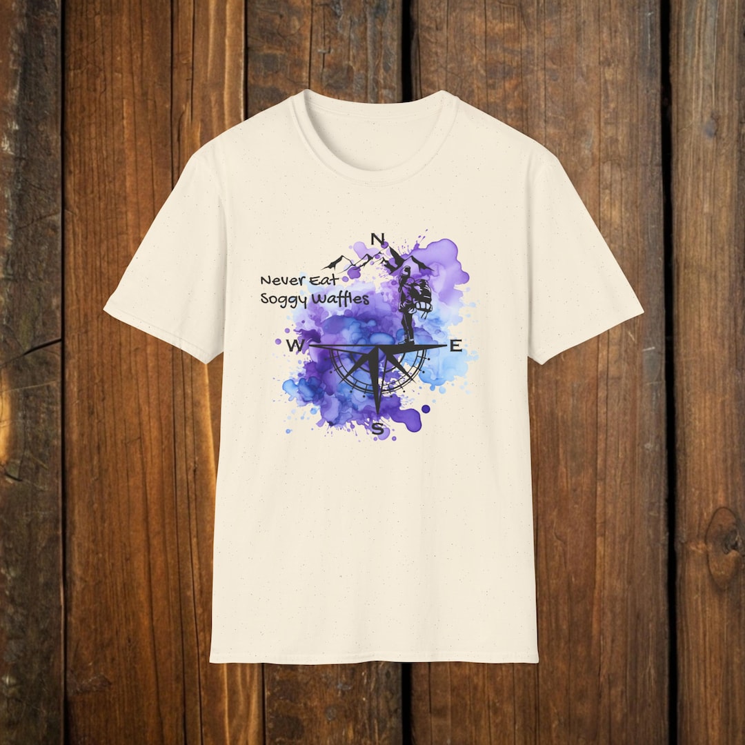 Never Eat Soggy Waffles, Cardinal Directions Mnemonic Coffee T-shirt ...