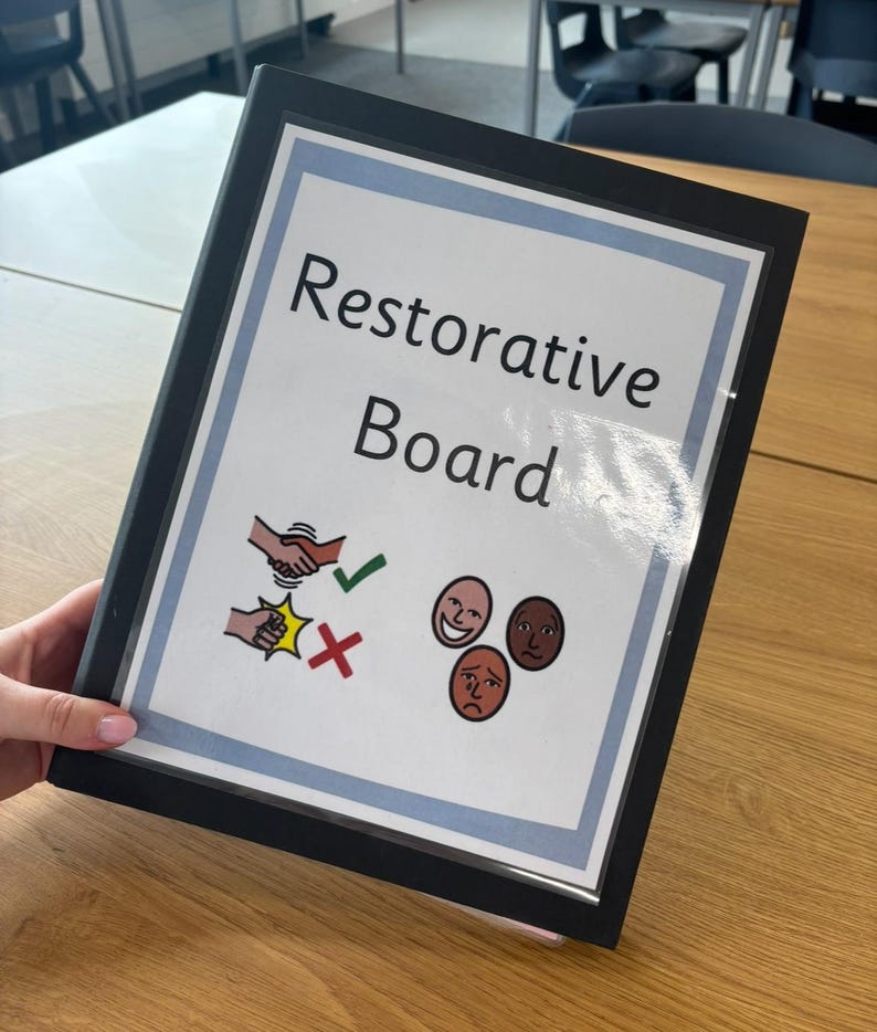 Restorative Conversation Board - Etsy UK