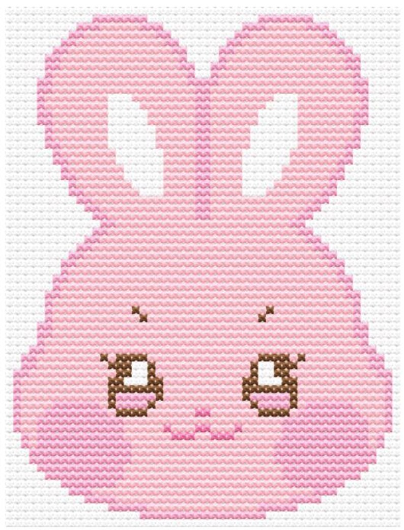 Ateez Aniteez Ddeongbyeoli Cross Stitch Pattern Chart 50x66 Stitches ...