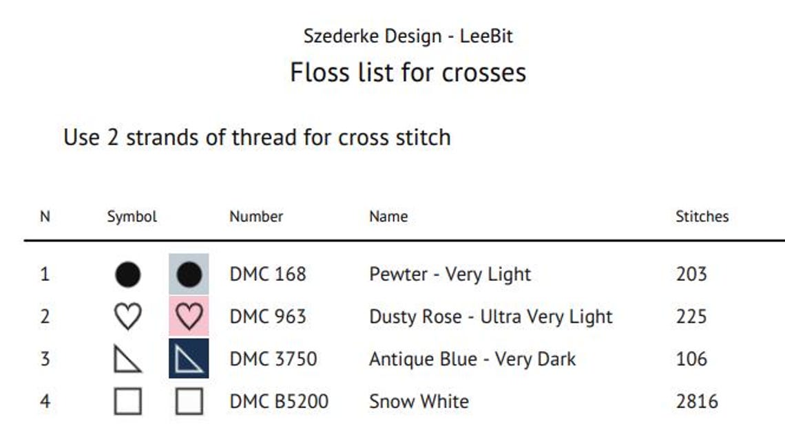 Stray Kids Skzoo Leebit Cross Stitch Pattern Chart 50x67 Stitches With ...