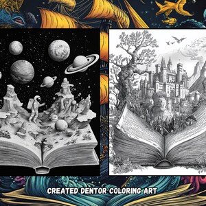 Enchanting Magical Fantasy Coloring Book PDF - 22 Detailed ...