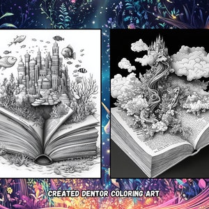 Enchanting Magical Fantasy Coloring Book PDF - 22 Detailed ...