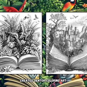 Enchanting Magical Fantasy Coloring Book PDF - 22 Detailed ...