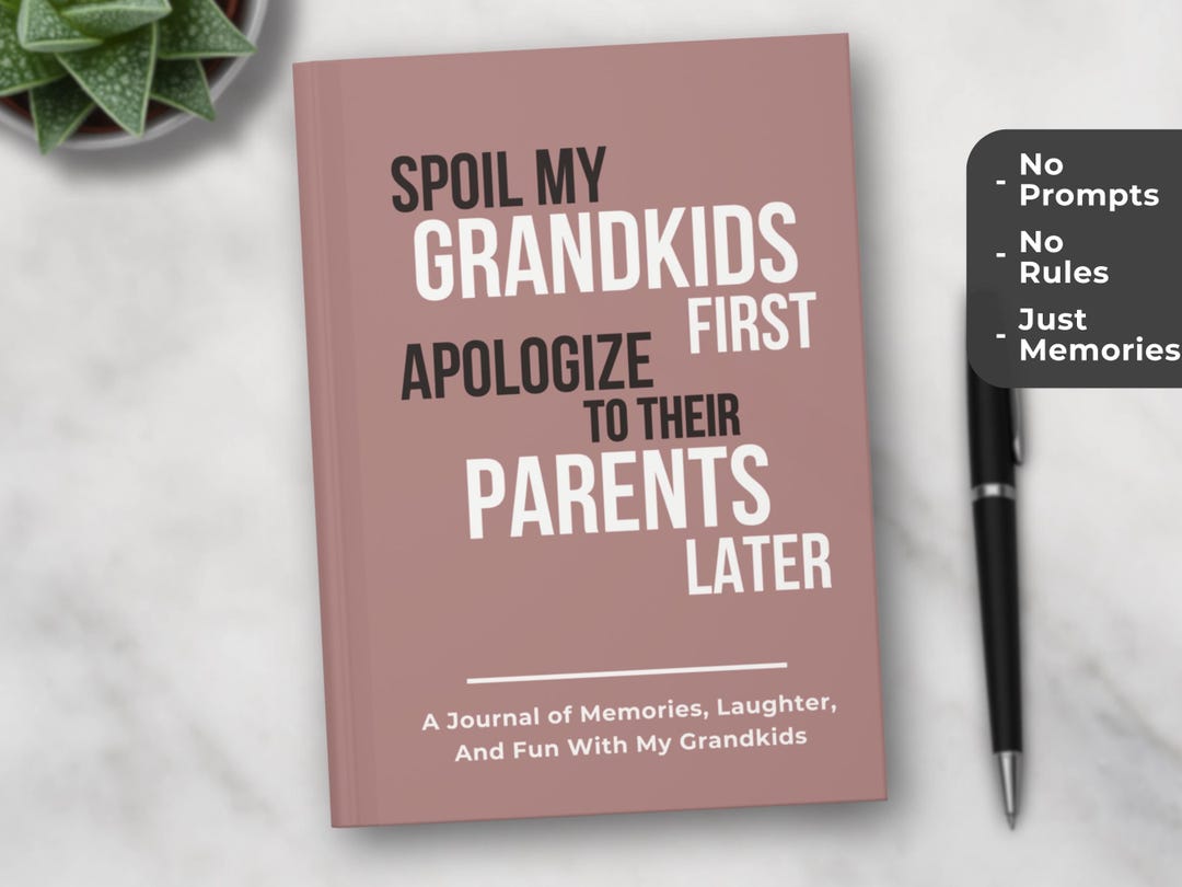 Grandparents Journal for Grandma: New Grandparent Memory Book Gift From ...