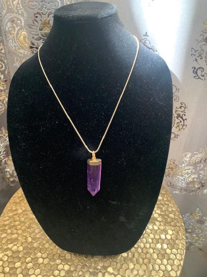 Crystal Pendant Necklaces - Etsy
