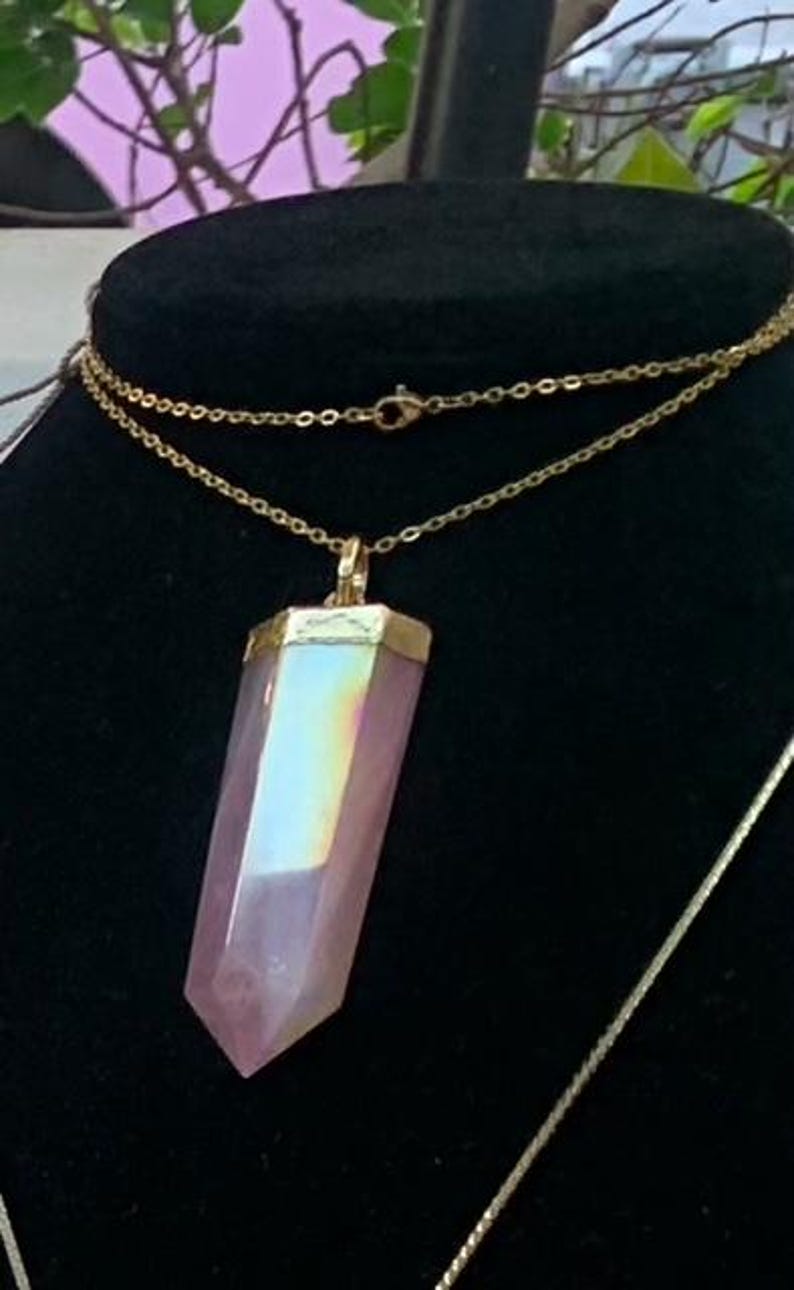 Crystal Pendant Necklaces - Etsy