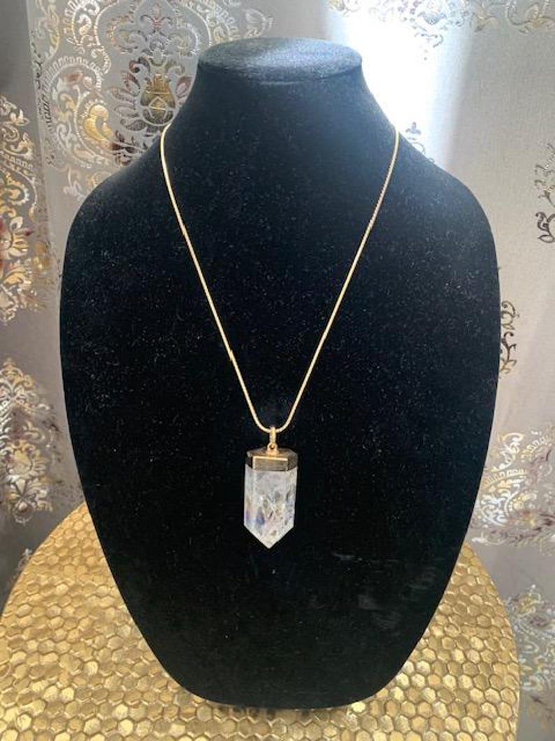 Crystal Pendant Necklaces - Etsy