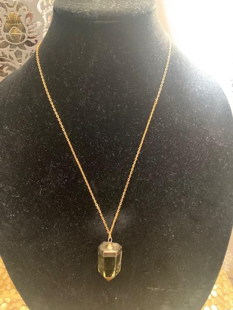 Crystal Pendant Necklaces - Etsy