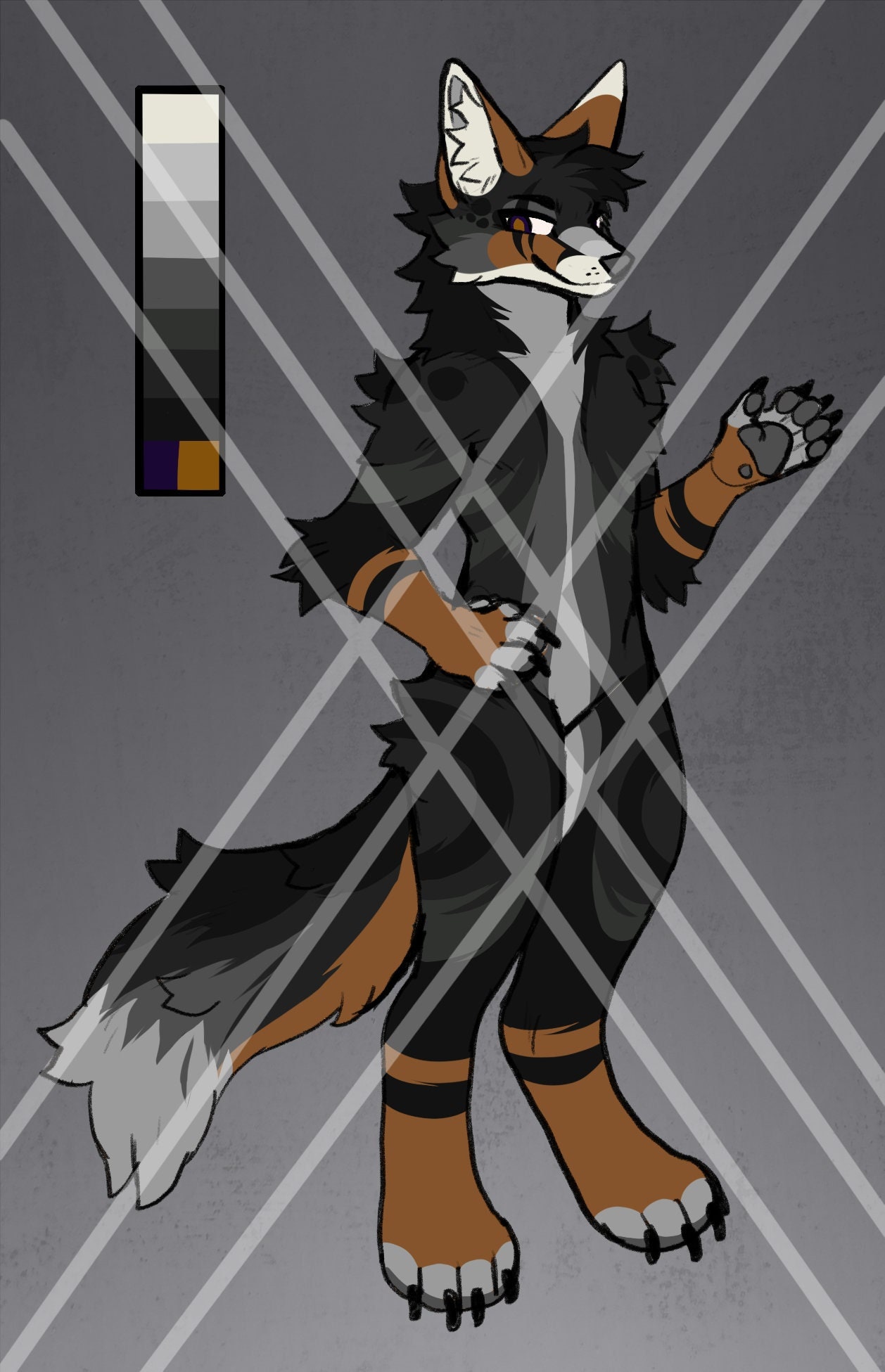Fox Adopt Furry Adoptable Fursona Character Design Anthro Oc - Etsy