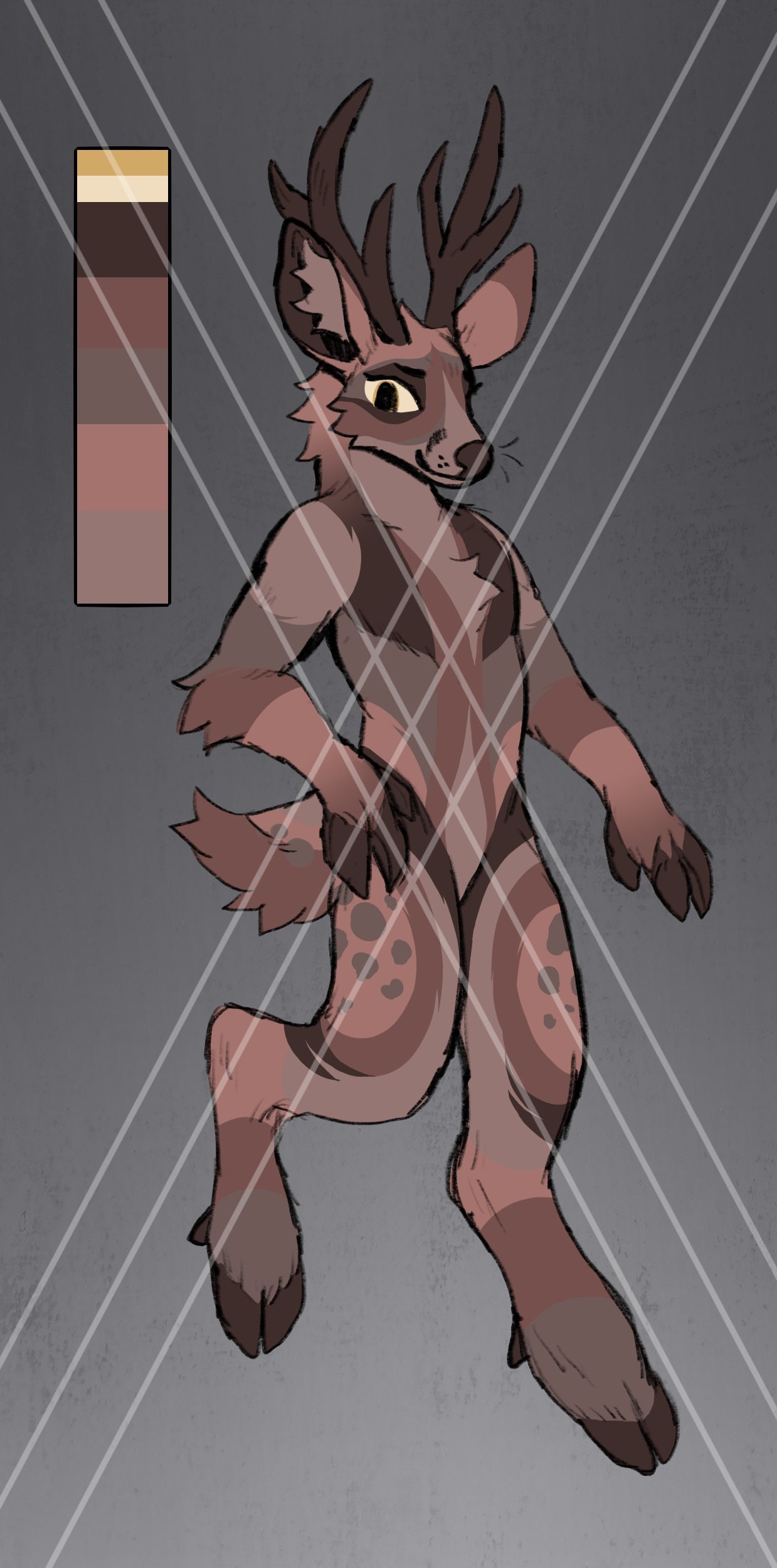 Deer Buck Adopt Furry Adoptable Fursona Character Design Etsy