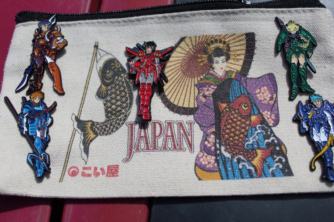 Ronin Warrior (samurai Troopers 90's Japanese Anime ) Custom Pins - Etsy