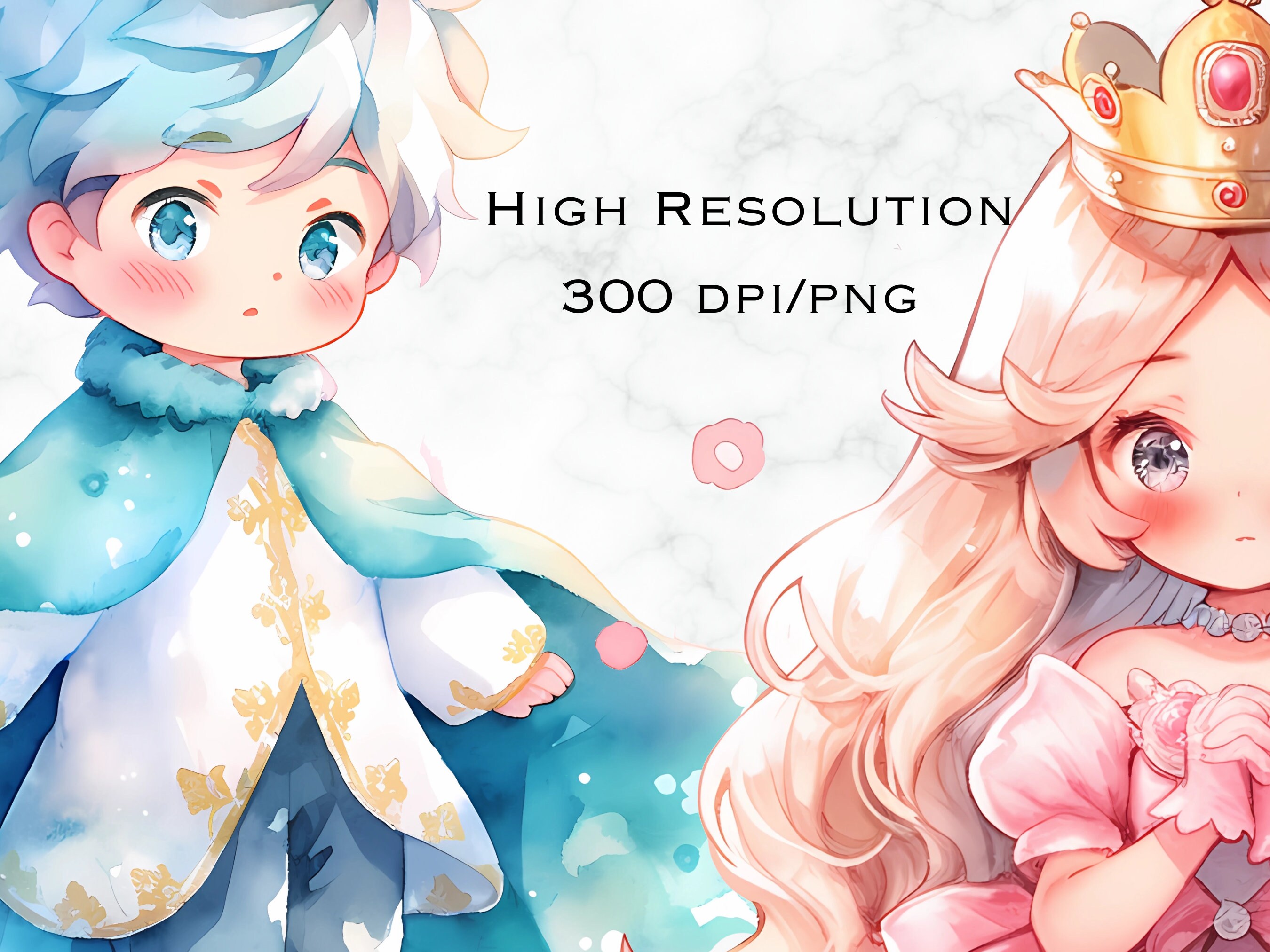 Princess and Prince Clipart Royal World Collection Cute Princess ...