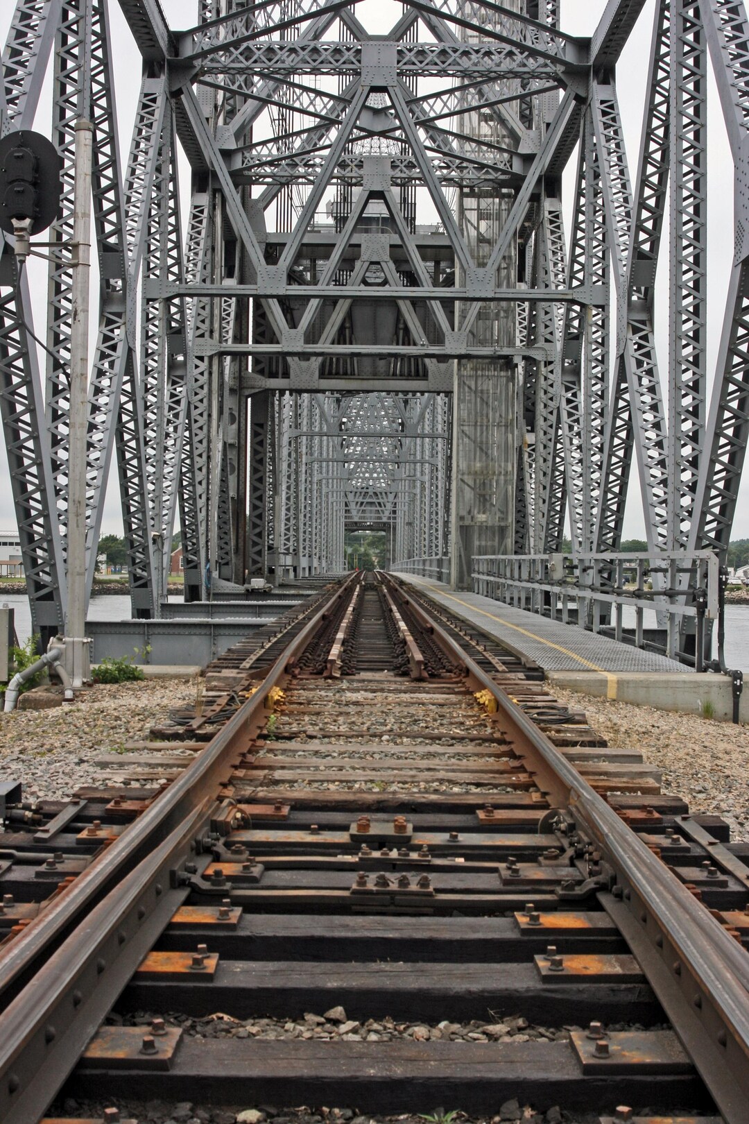 Cape Cod Railroad Bridge, Railroad Bridge, Bourne, Cape Cod, Drawbridge ...
