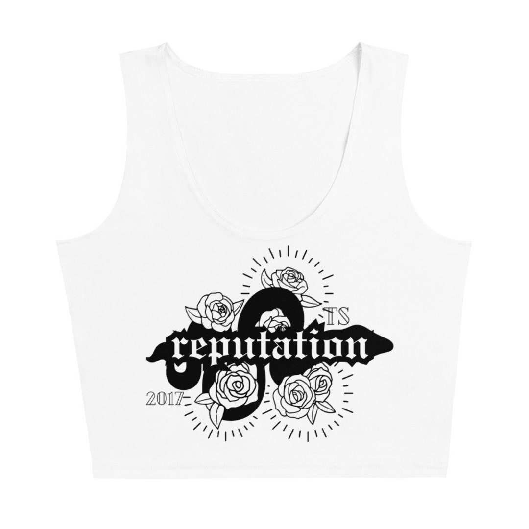 Taylor Swift Reputation Crop Top - Etsy