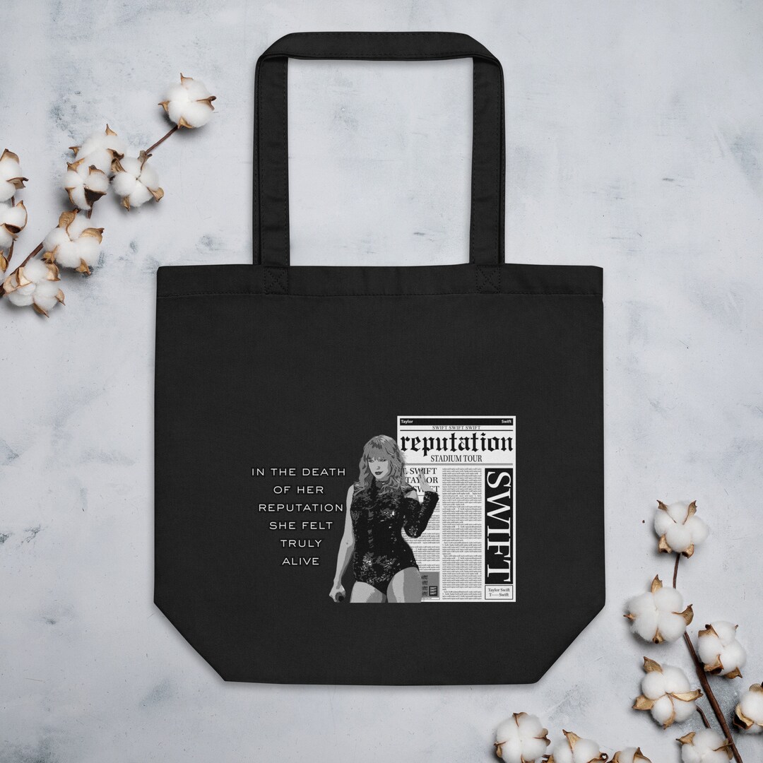 In the Death of Her Reputation, She Felt Truly Alive Eco Tote Bag - Etsy