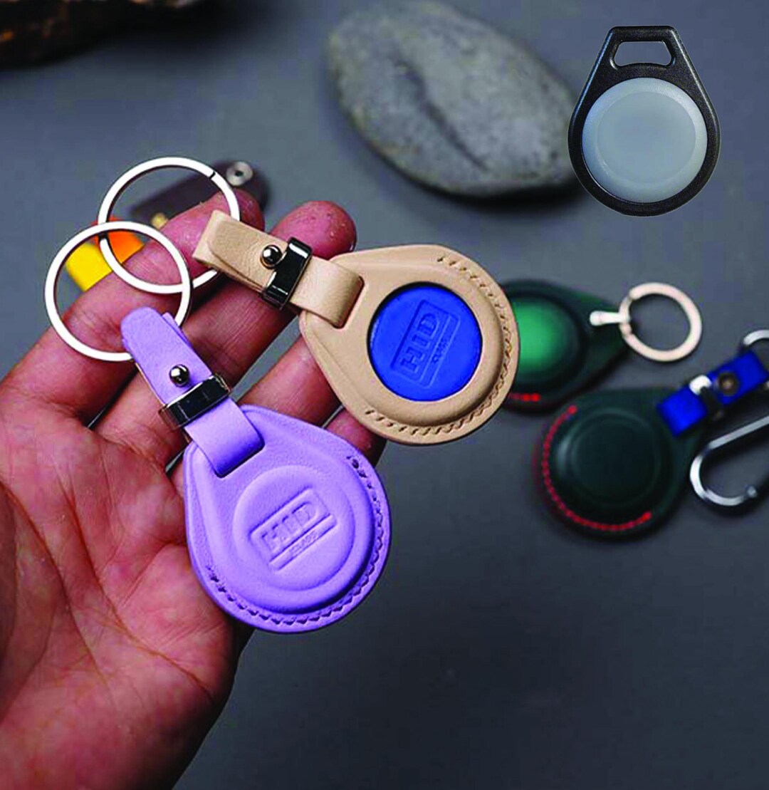 Custom Leather HID Key Fob Cover – Proxkey III 1346, Identiv 4082 ...