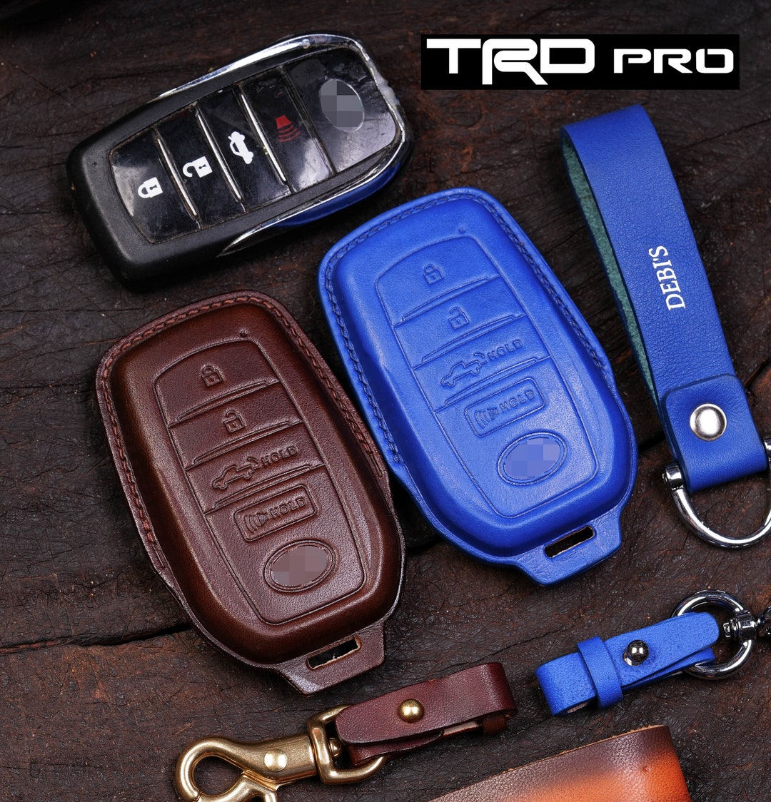 Toyota Tundra TRD Pro 2023 2024 Leather Key Fob Cover Venza Sequoia ...