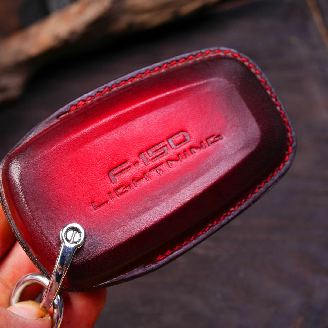 Ford F150 Lightning Maverick Key Fob Cover Case Leather Ford F 150 F ...