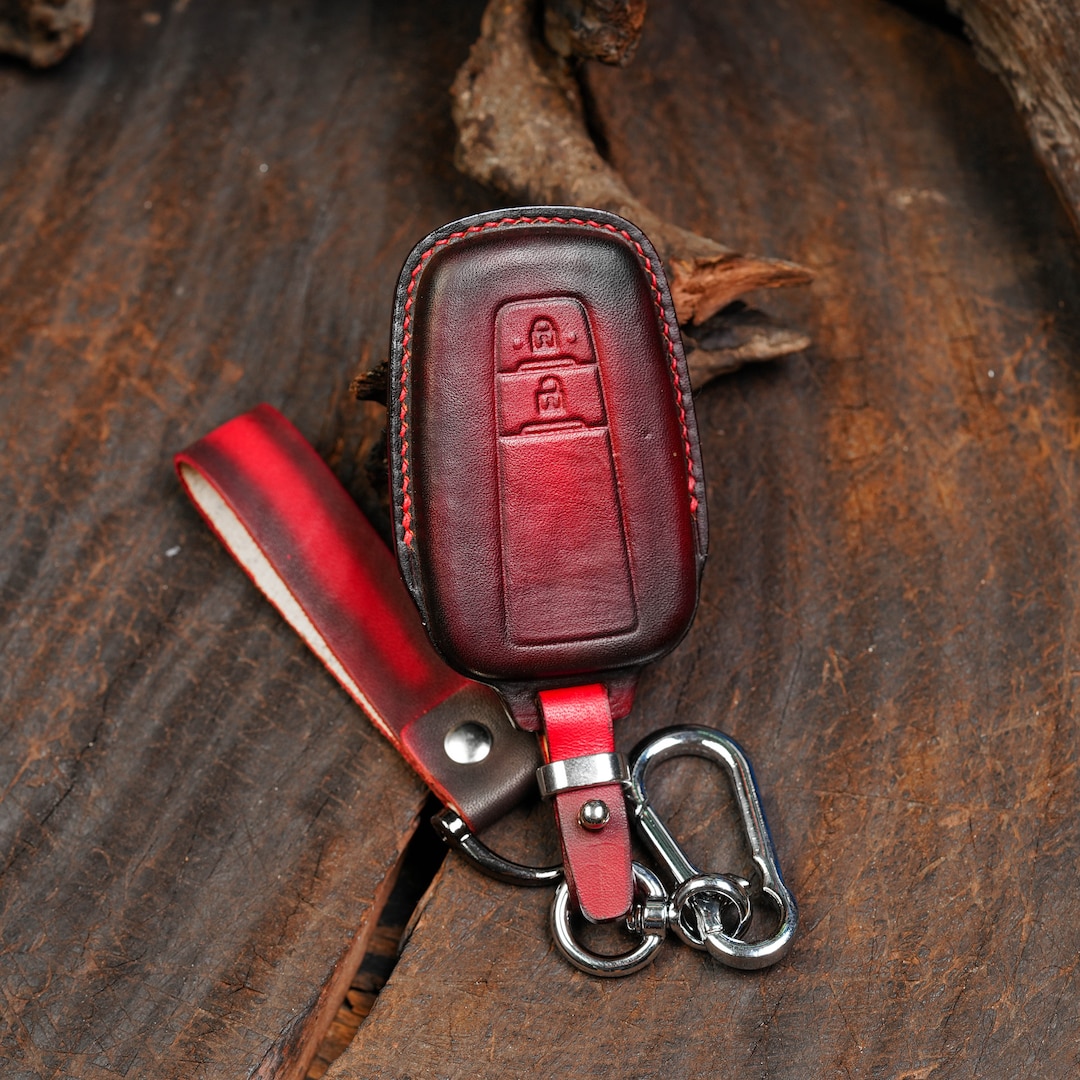 Toyota Leather Key Cover for 2020-2021 RAV4 Camry Corolla Avalon C-HR ...