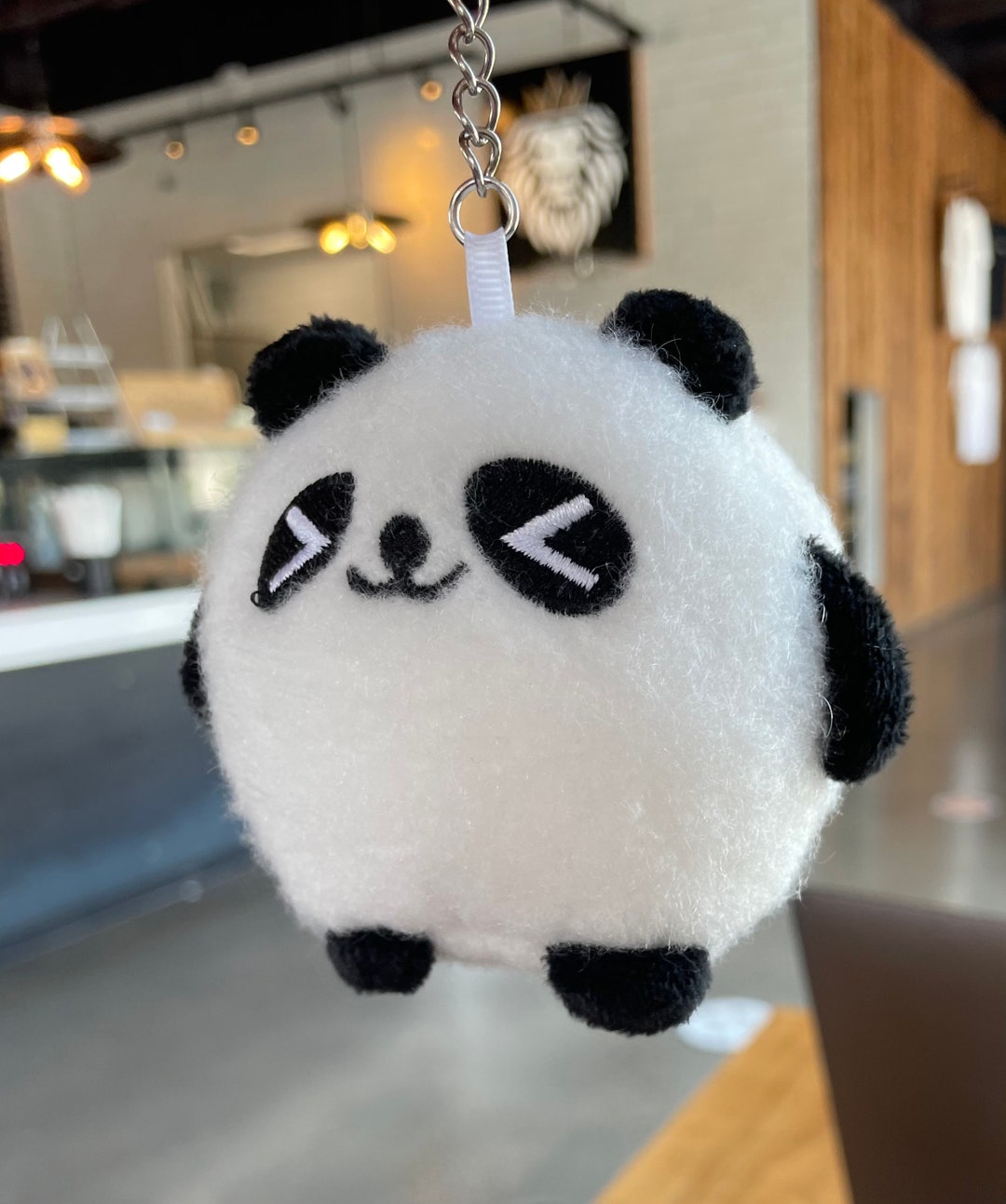 Panda Keychain Ship From US - Etsy
