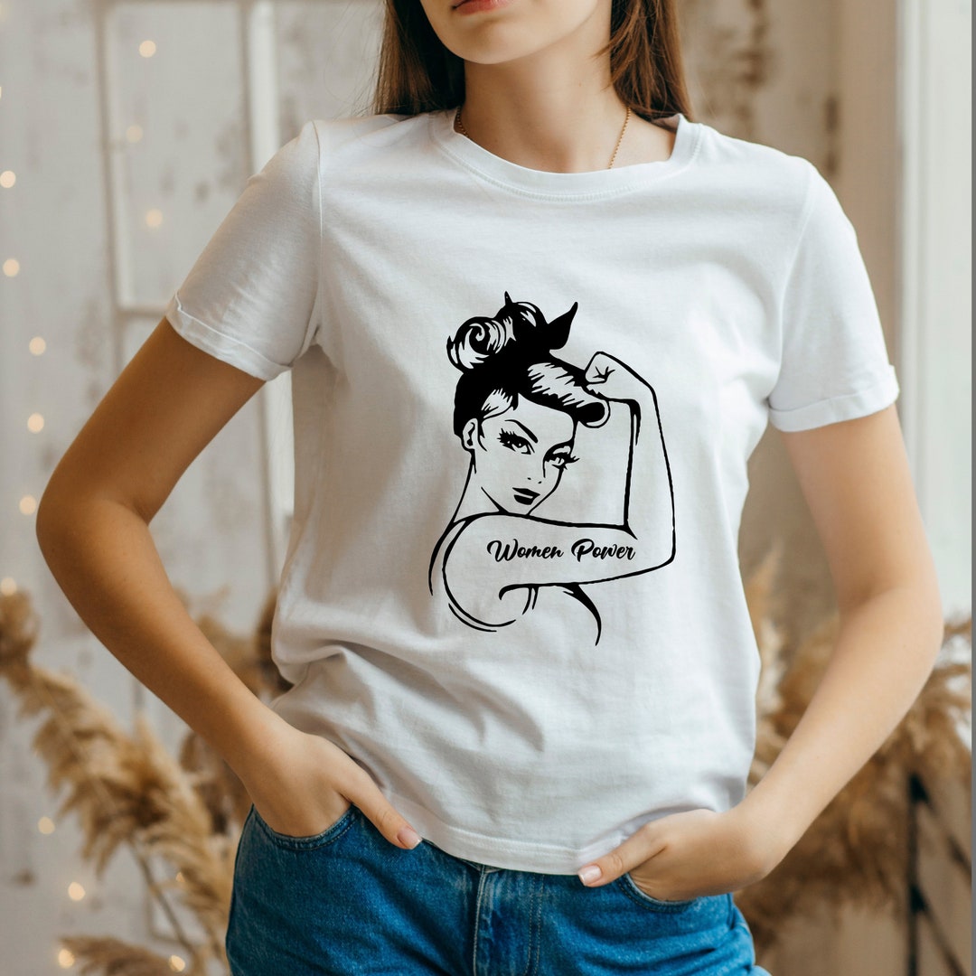 Rosie the Riveter SVG Design, Woman Power Svg Files for Cricut, Girl ...