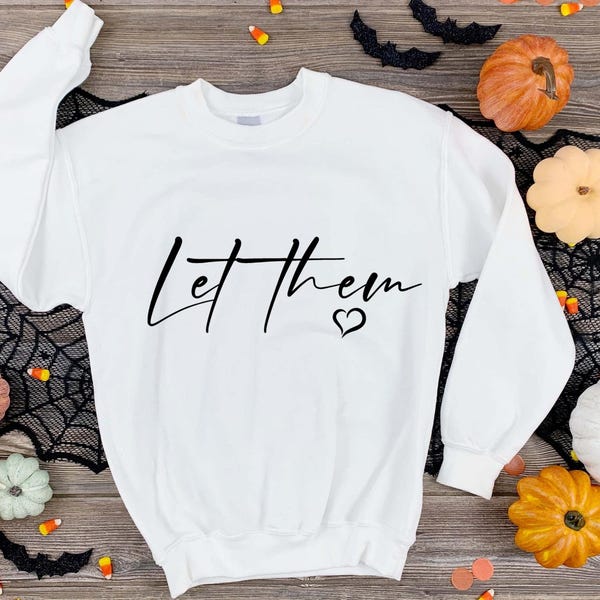 Let Them Svg - Etsy