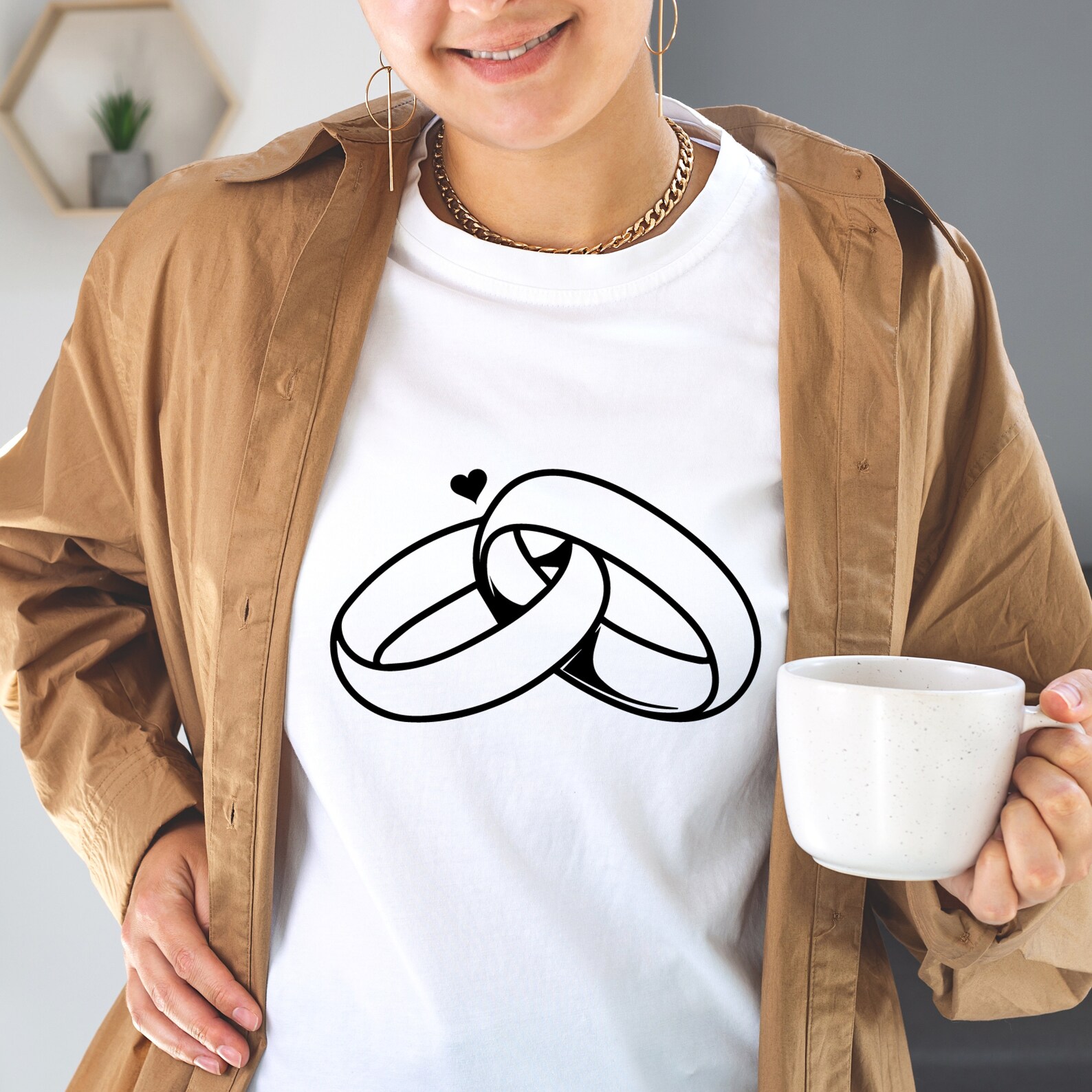 Marriage Rings Svg , Ring Svg, Wedding Svg, Clipart, Silhouette, Cricut ...