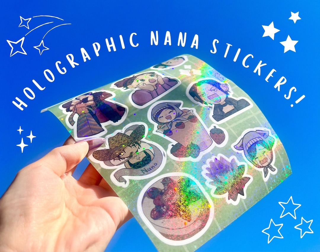 Nana Anime Sticker Sheet - Etsy