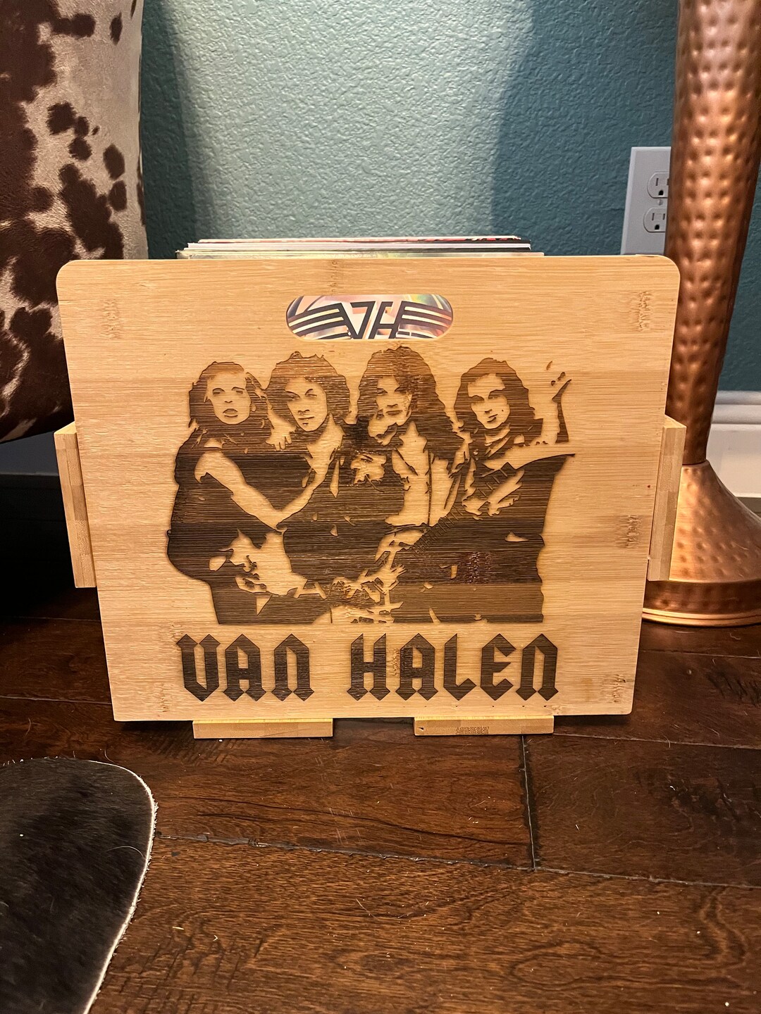 Van Halen Custom Vinyl LP Record Crate Great Father’s Day Gift - Etsy