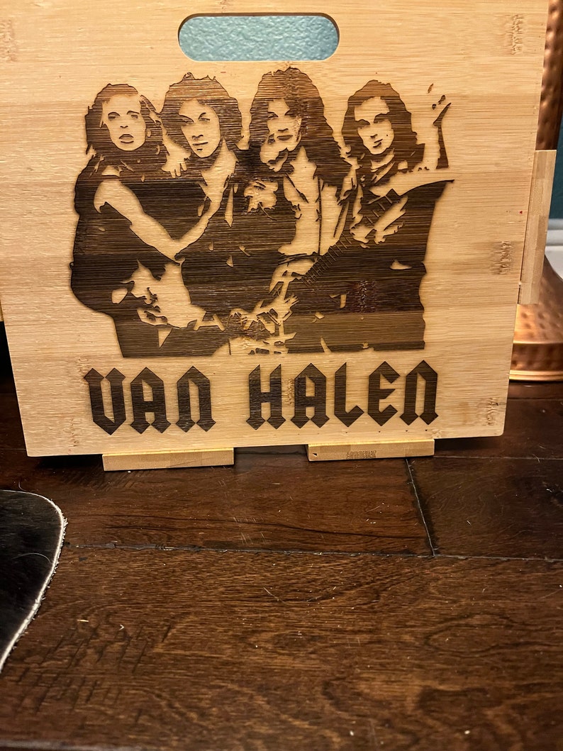 Van Halen Custom Vinyl LP Record Crate Great Father’s Day Gift - Etsy