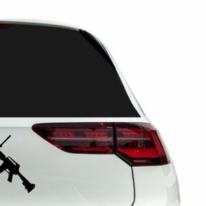 Two Crossed Ar-15's Silhouette 2nd Amendment Vinyl Sticker - Etsy