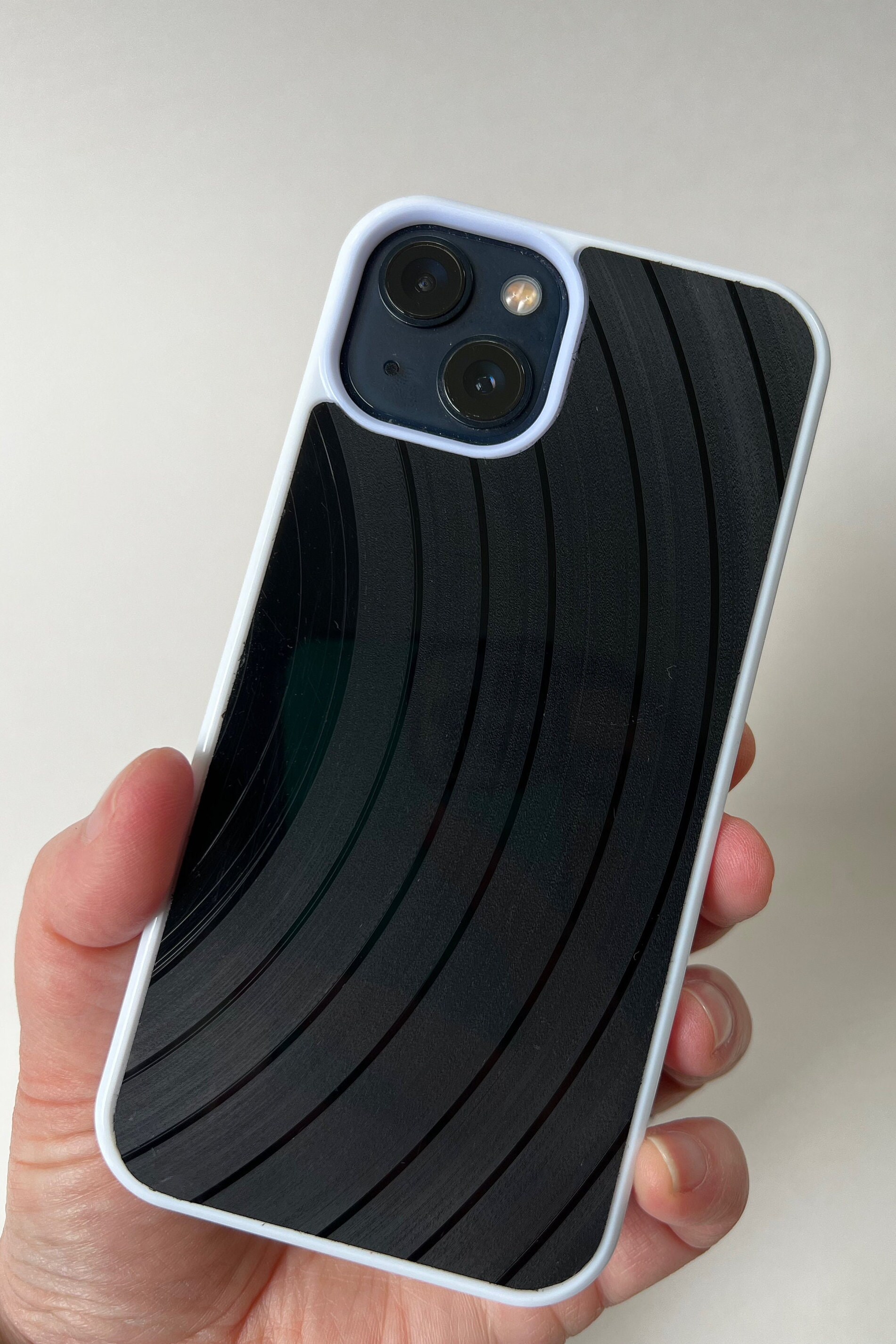 Repurposed Upcycled Black Vinyl Record iPhone 14 Pro Phone Case - Etsy