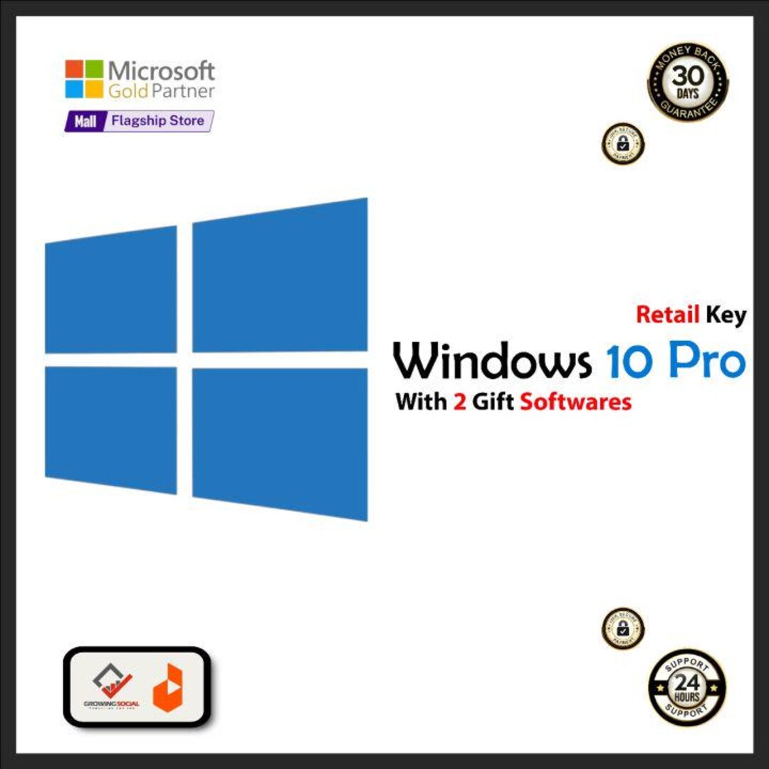 Windows 10 Pro Retail Key Lifetime Activation for One PC - Etsy