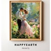 Valentines Day Wall Art Valentines Day Dancing Couple Decor Romantic ...