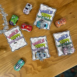 Valentines Printable Wheelie Happy We're Friends Valentines Racecar ...
