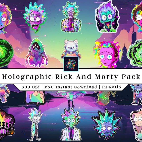 Rick and Morty Art - Etsy