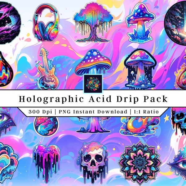 Trippy Sticker - Etsy