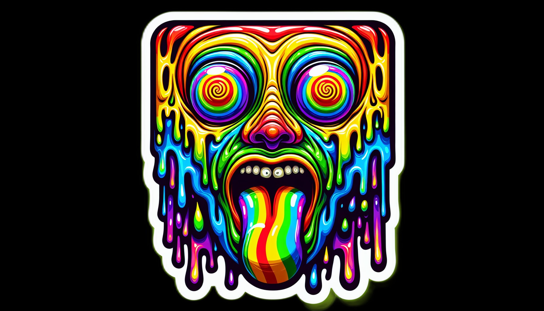 Psychedelia and Fractals MEGA Pack | Clip Art | Printable Stickers ...