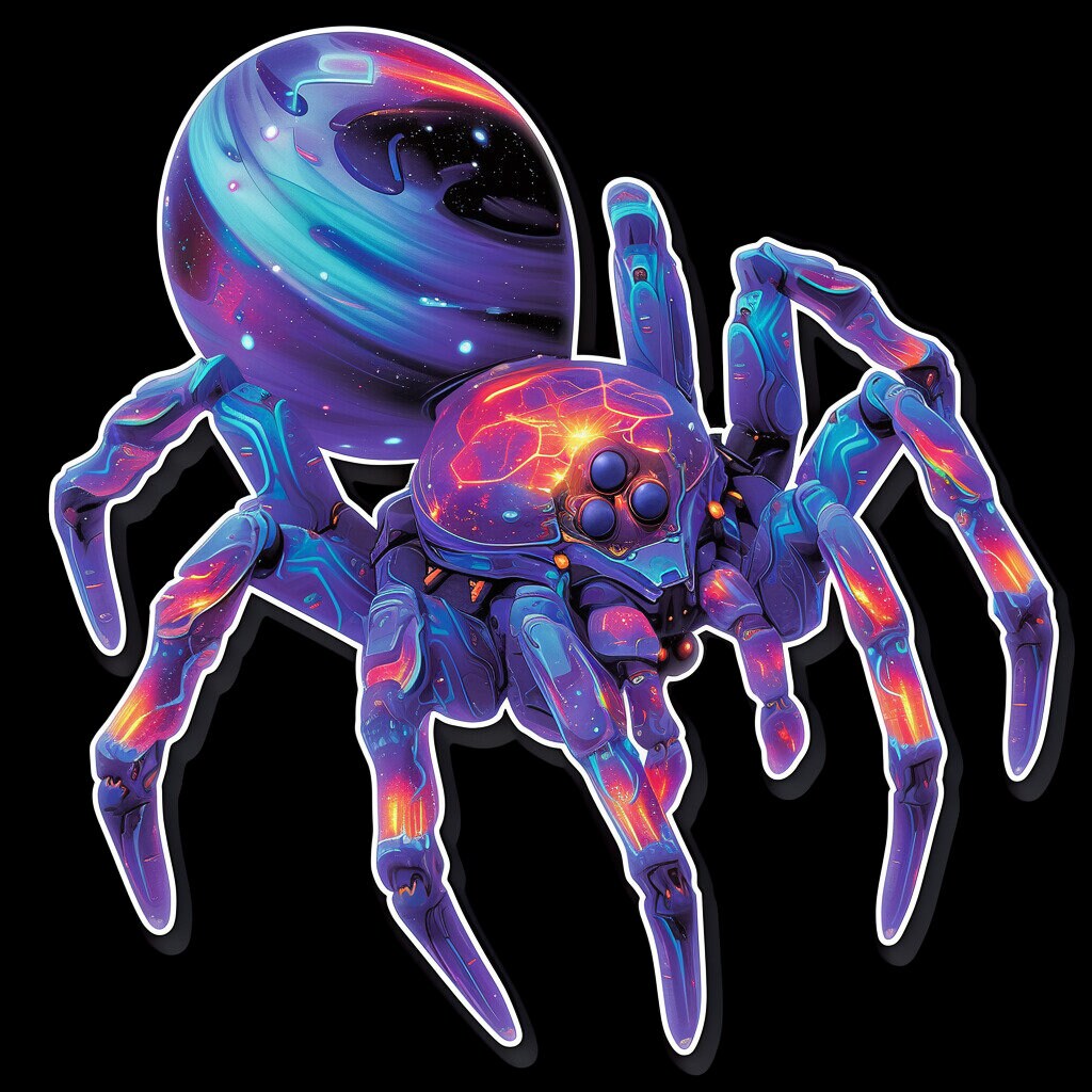 Spider Pack | Clip Art | Printable Stickers | PNG | Spider Stickers ...