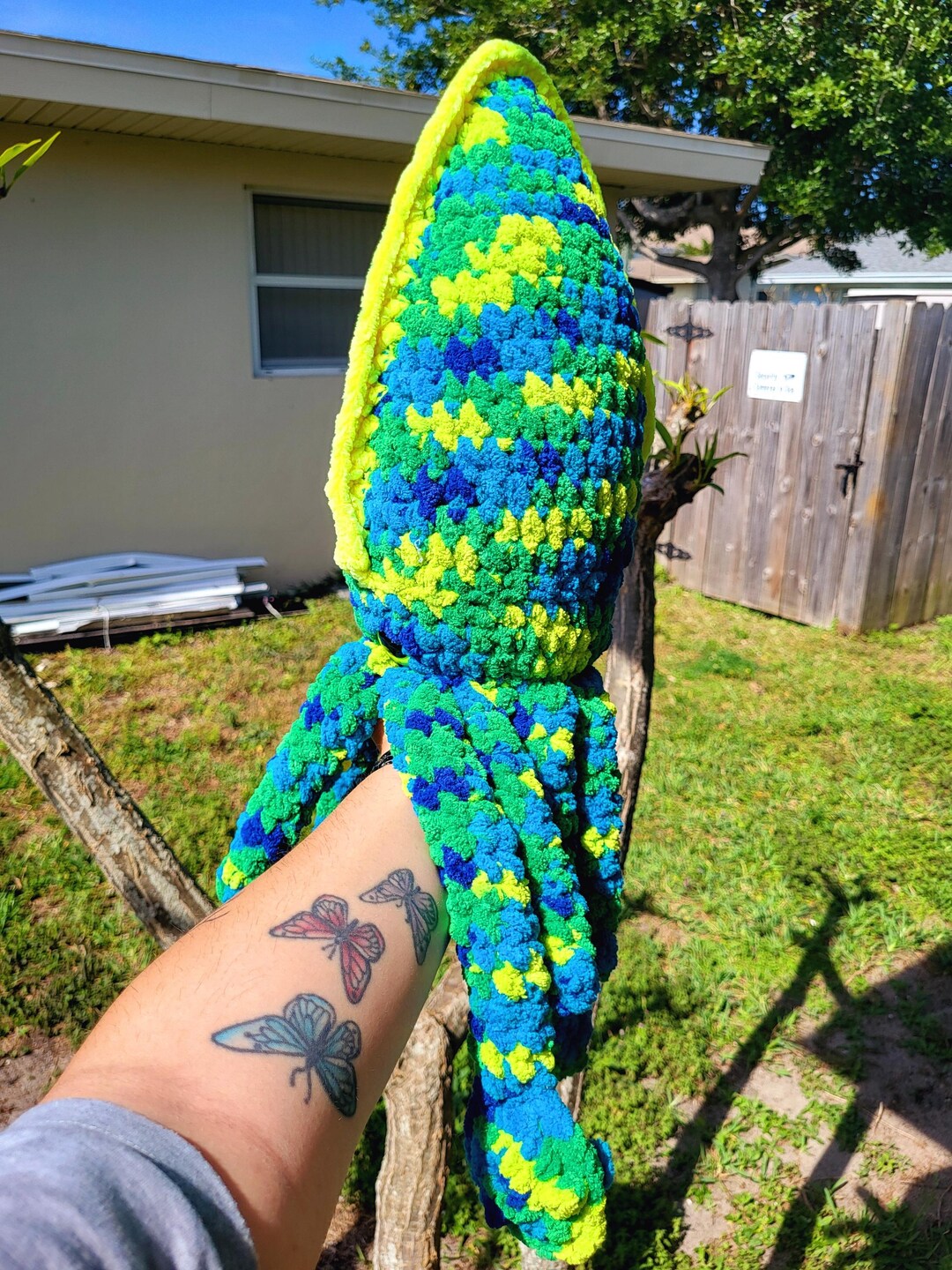 Handmade Crochet Cuttlefish - Etsy