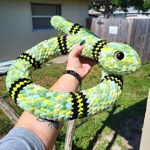 Handmade Crochet Snake - Etsy