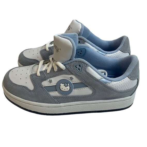 Vintage 2004 Sanrio Hello Kitty Blue Y2K Sneakers Siz… - Gem