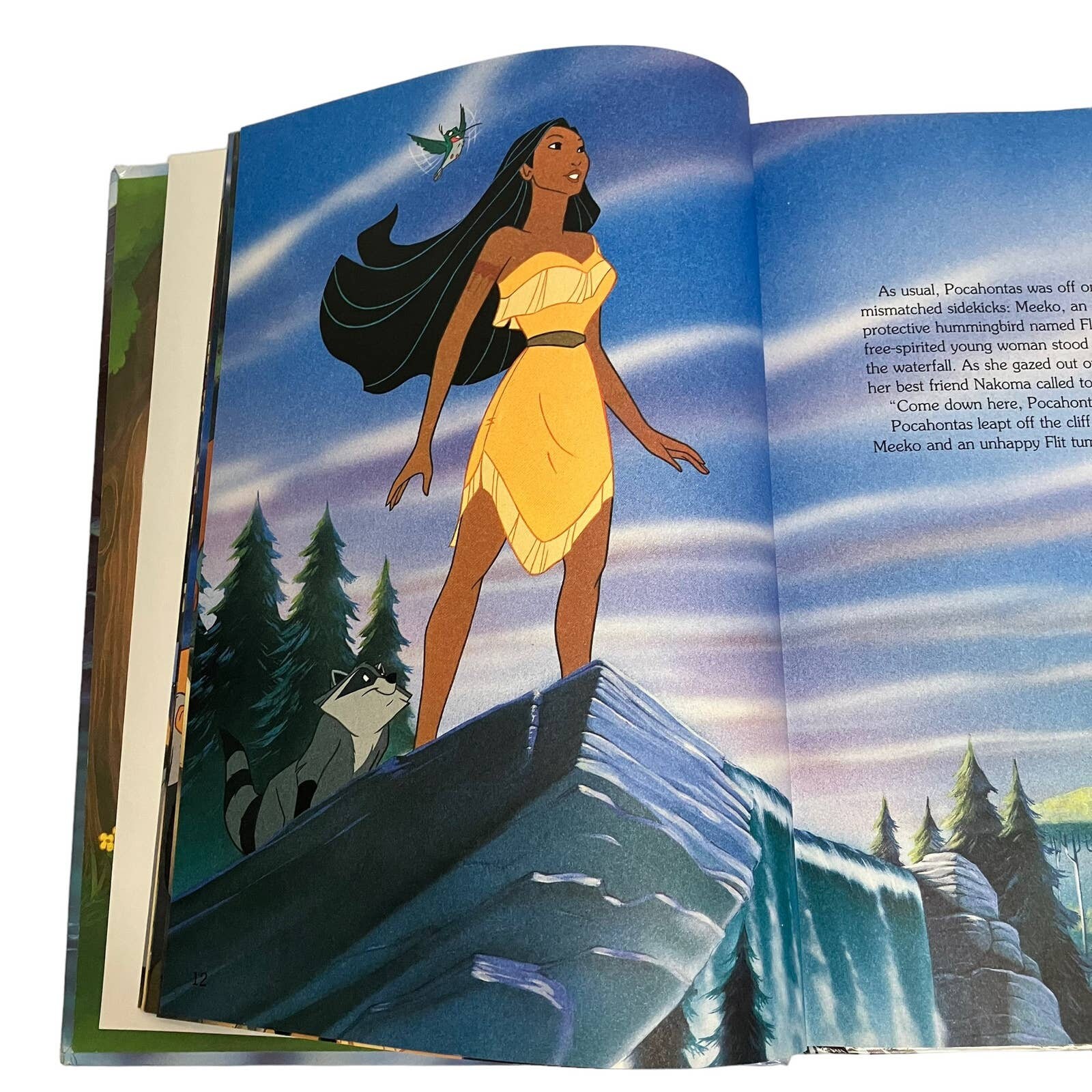 Vintage 1995 Disney Mouse Works Pocahontas Hard Cover Storybook - Etsy