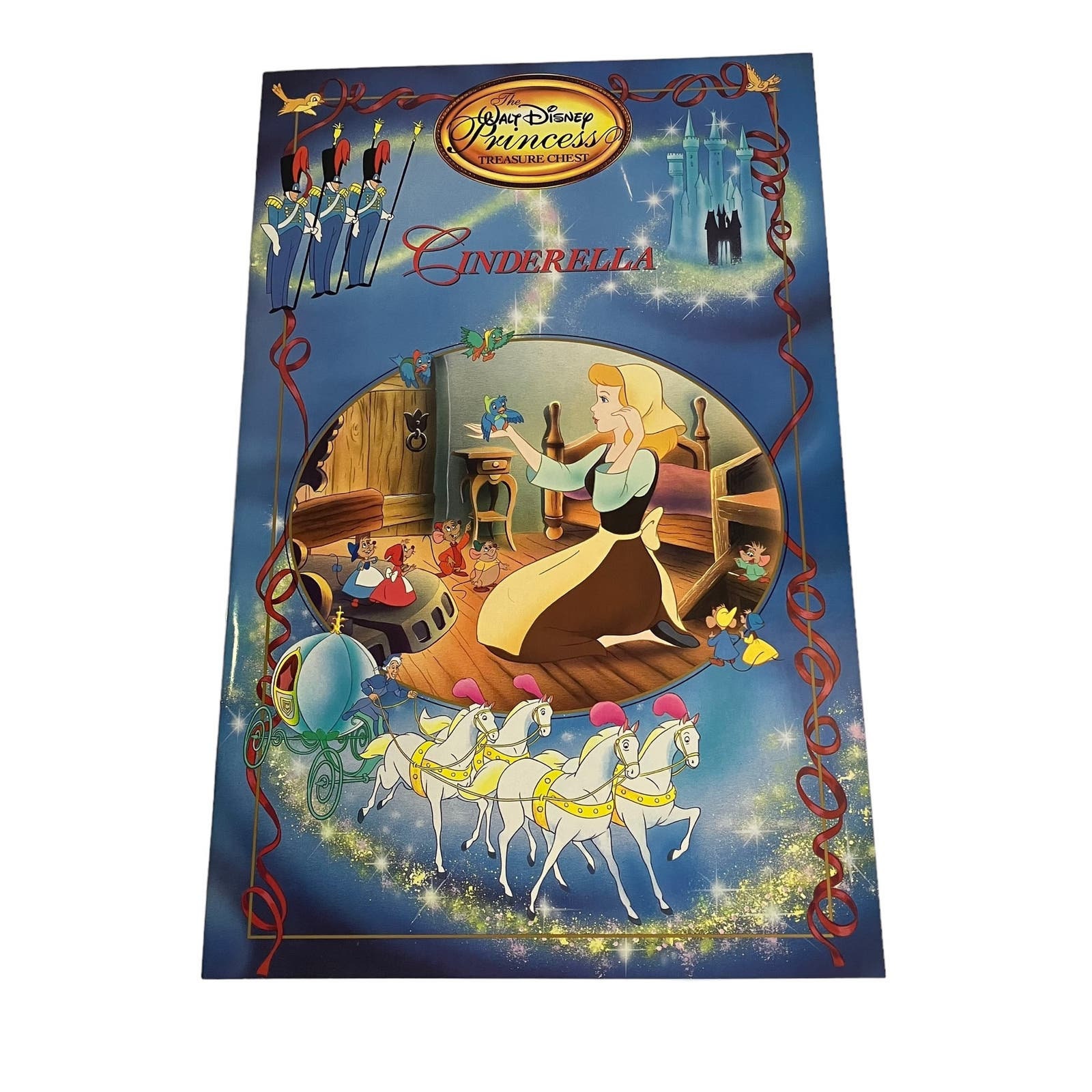 Vintage 1993 the Walt Disney Princess Treasure Chest Box Set - Etsy