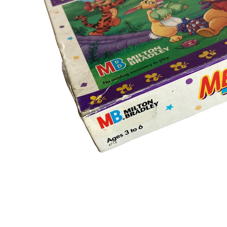 Vintage 1996 Milton Bradley Disney Pooh Memory Game - Etsy