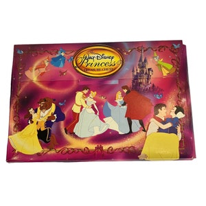 Vintage 1993 the Walt Disney Princess Treasure Chest Box Set - Etsy